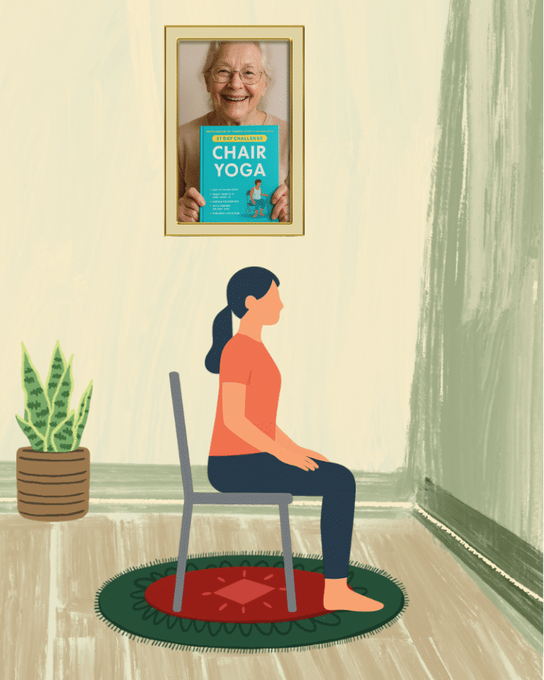 Chair Yoga: 20 Seated Stretches for Flexibility, Stress Relief ...