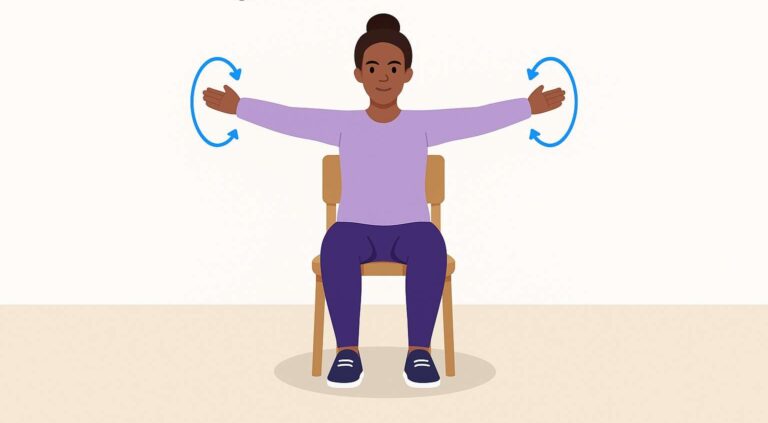 10 Minute Beginner Chair Exercise for Seniors Made Easy