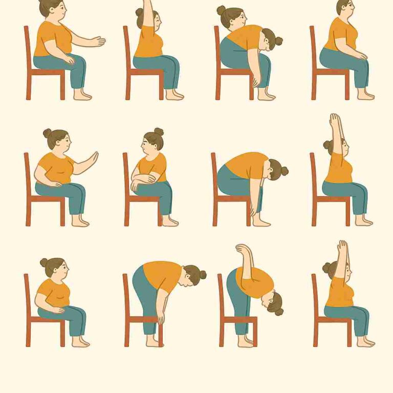 28 Powerful Chair Yoga for Seniors FREE – Safe Moves to Avoid Pain ...