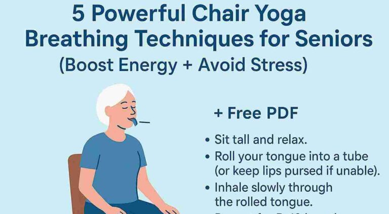 5 Powerful Chair Yoga Breathing Techniques for Seniors (Avoid Stress ...