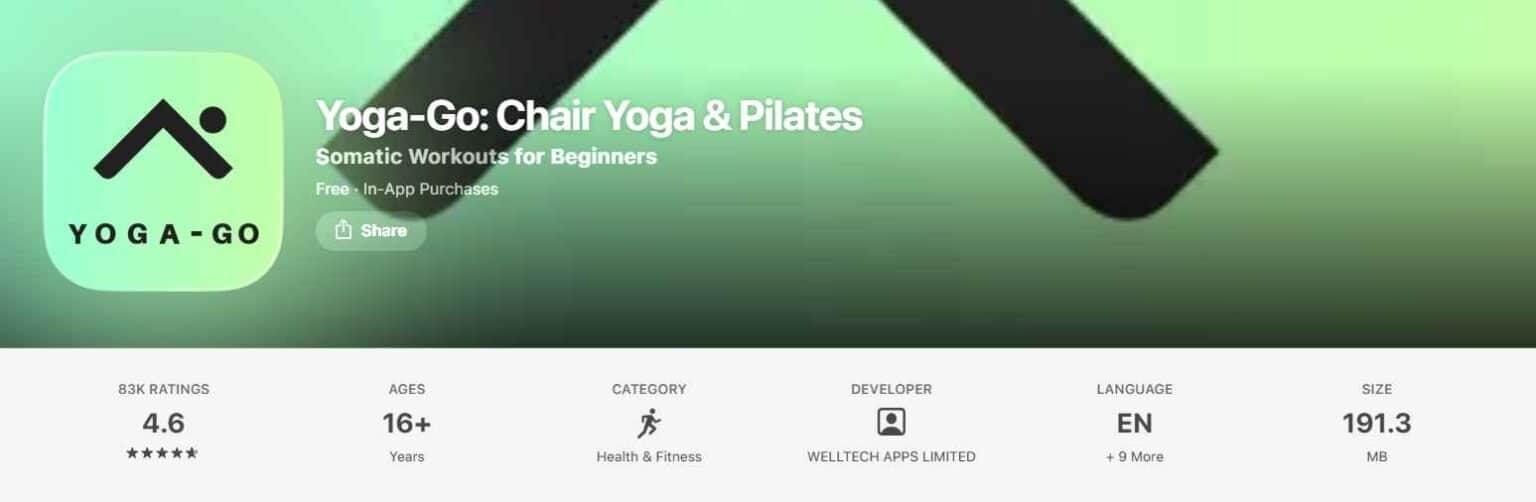 7 Best Chair Yoga Apps in 2025 (Safe Choice for Seniors + Avoid Bad ...